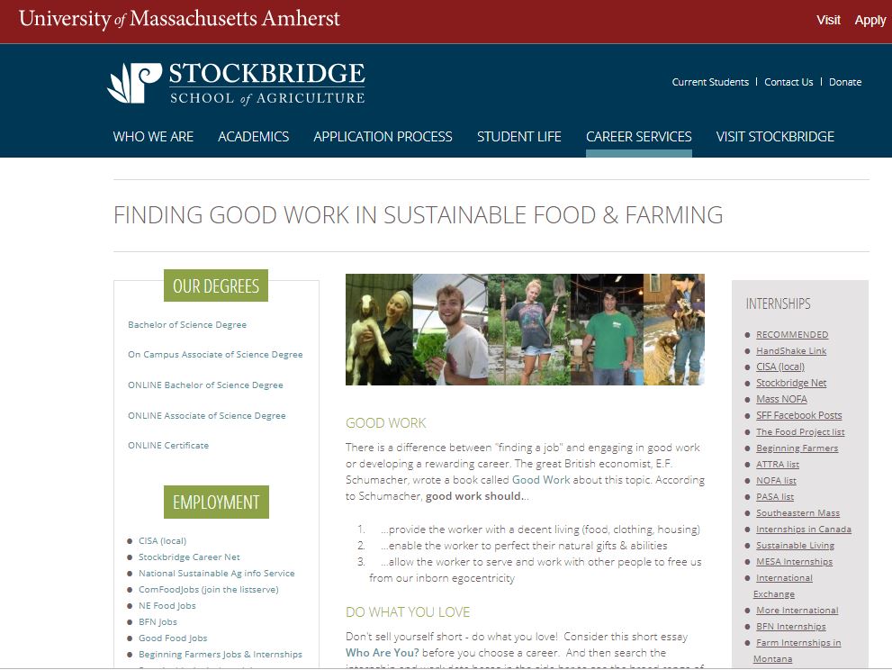 Are their jobs for college graduates in sustainable agriculture ...