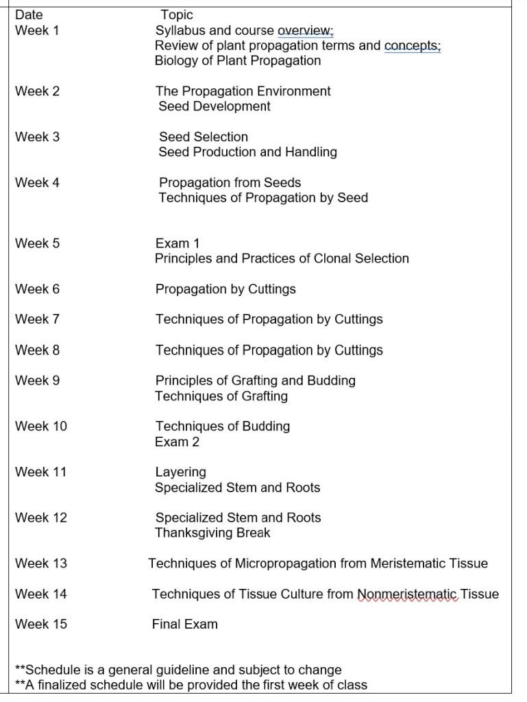 Plant Propagation | Stockbridge Online